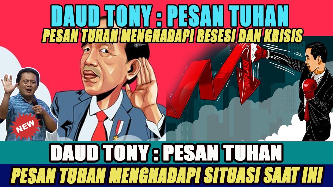DAUD TONY : PESAN TUHAN MENGHADAPI SITUASI SAAT INI - YouTube