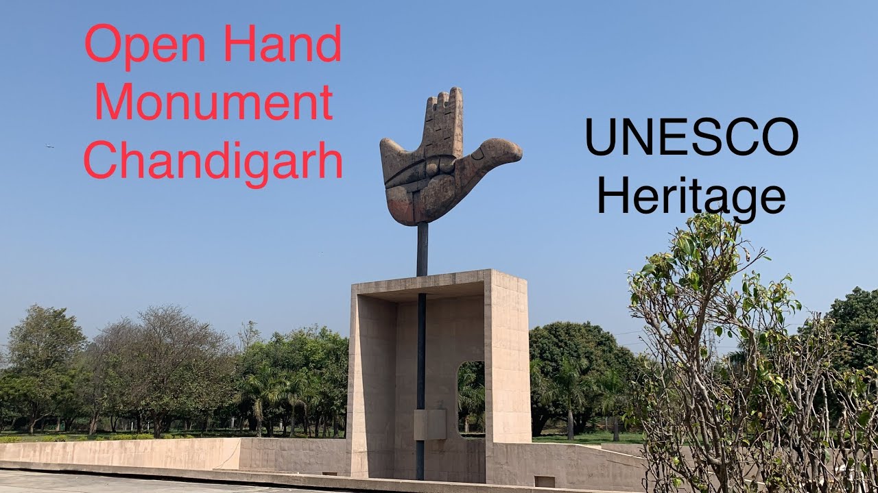 OPEN HAND MONUMENT CHANDIGARH: A WALK THROUGH THE VISION. - YouTube