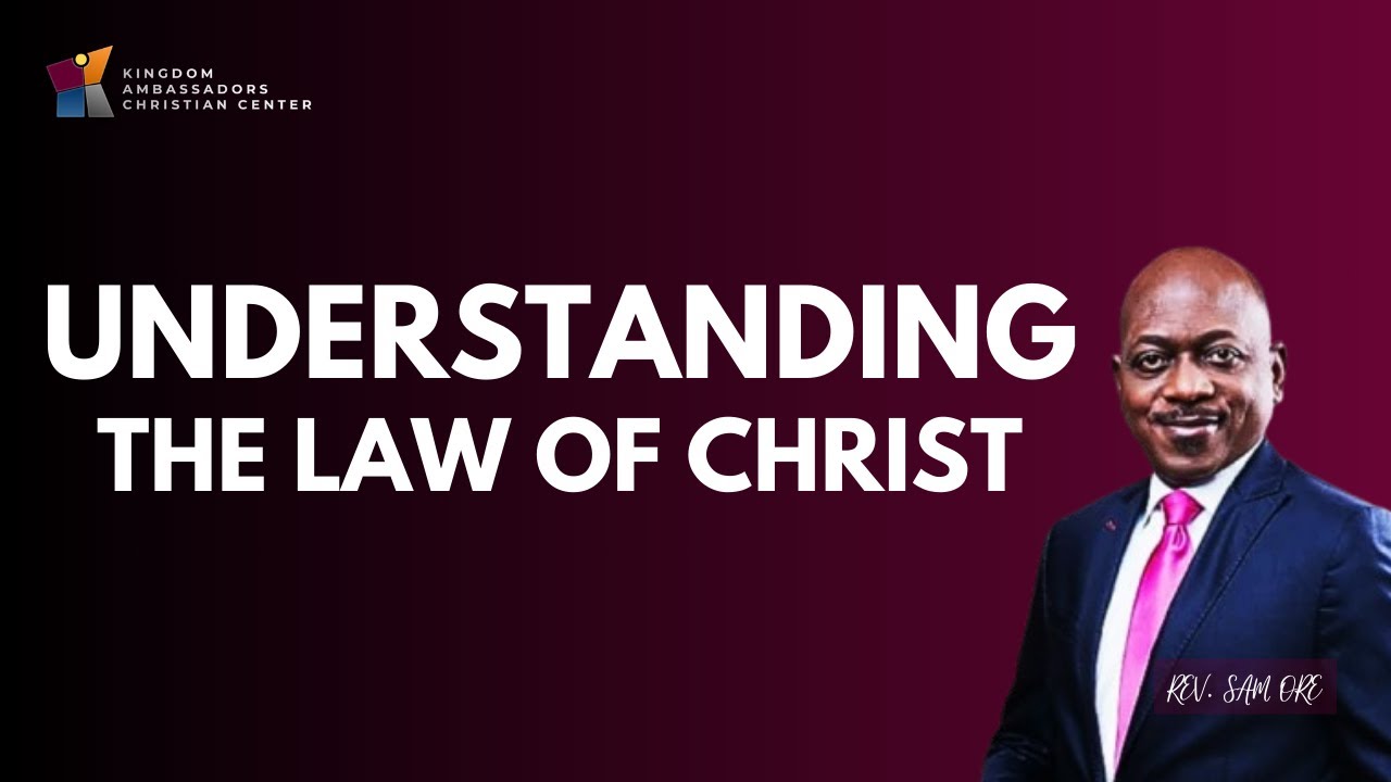 Understanding The Law of Christ | Part 1 | Pastor Sam Ore | 2/2/25 ...