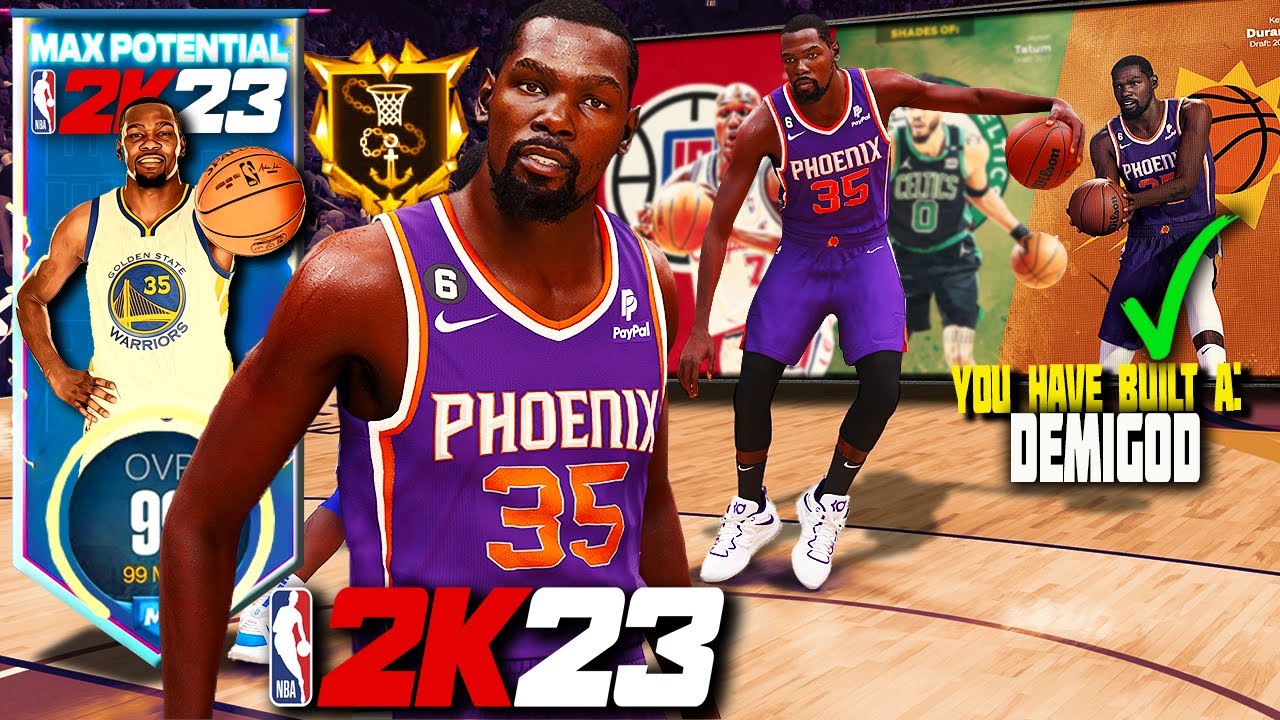 NEW & IMPROVED POST-META 6’10 PRIME Kevin Durant Build - NBA 2K23 ...