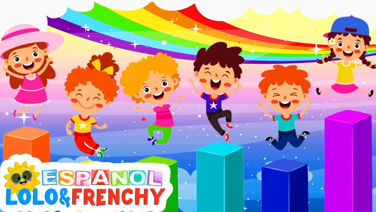 Colores Del Arco Iris 🌈 Canciones Infantiles Para Aprender Los Colores ...