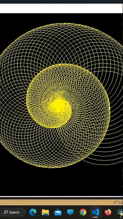 Make this design in 10 lines of code|Python Turtle Graphics| Python Turtle pattern| spiral ...