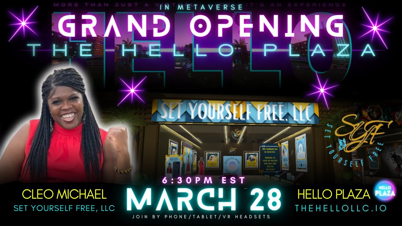 Freedom Awaits! Coach Cleo's Set Yourself Free Opens Metaverse ...