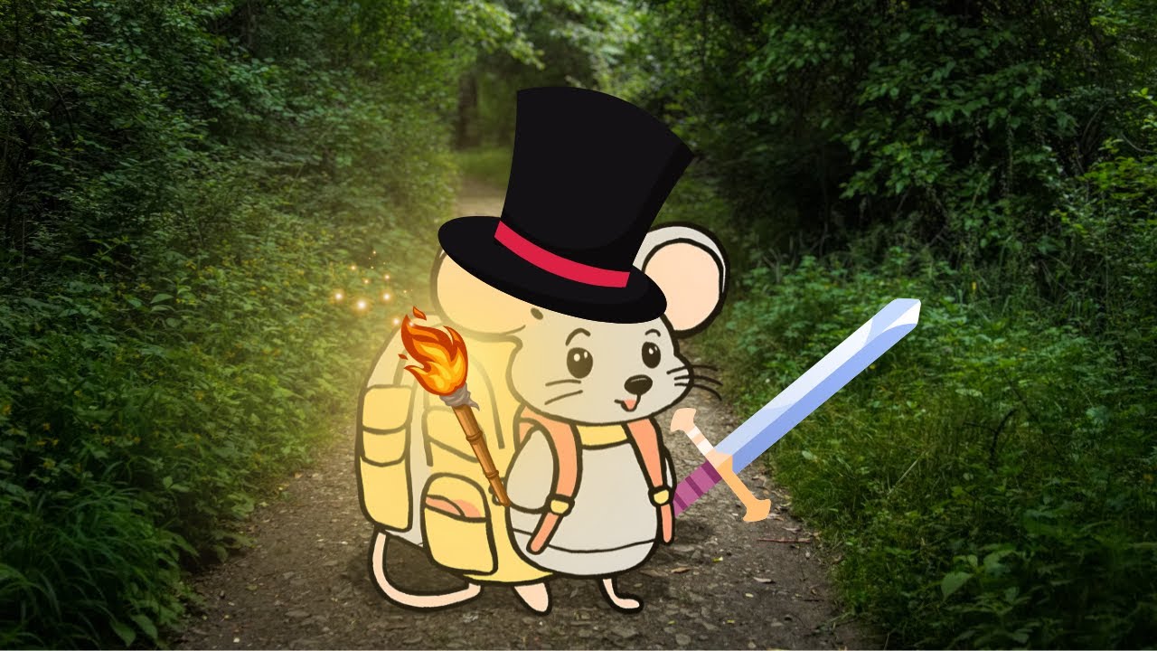 Mouse on duty! (Backpack hero kid-friendly dungeon game) pt. 6 - YouTube