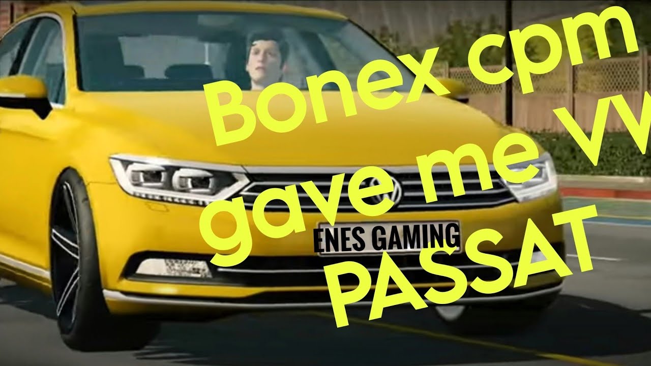BONEX CPM GAVE ME VW PASSAT @TutorialCarParking - YouTube