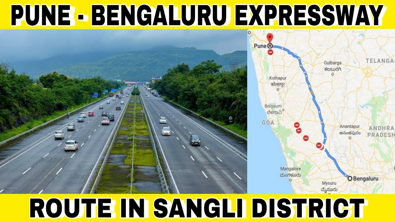 PUNE BENGLURU EXPRESSWAY | Village list and Route In Sangli District ...