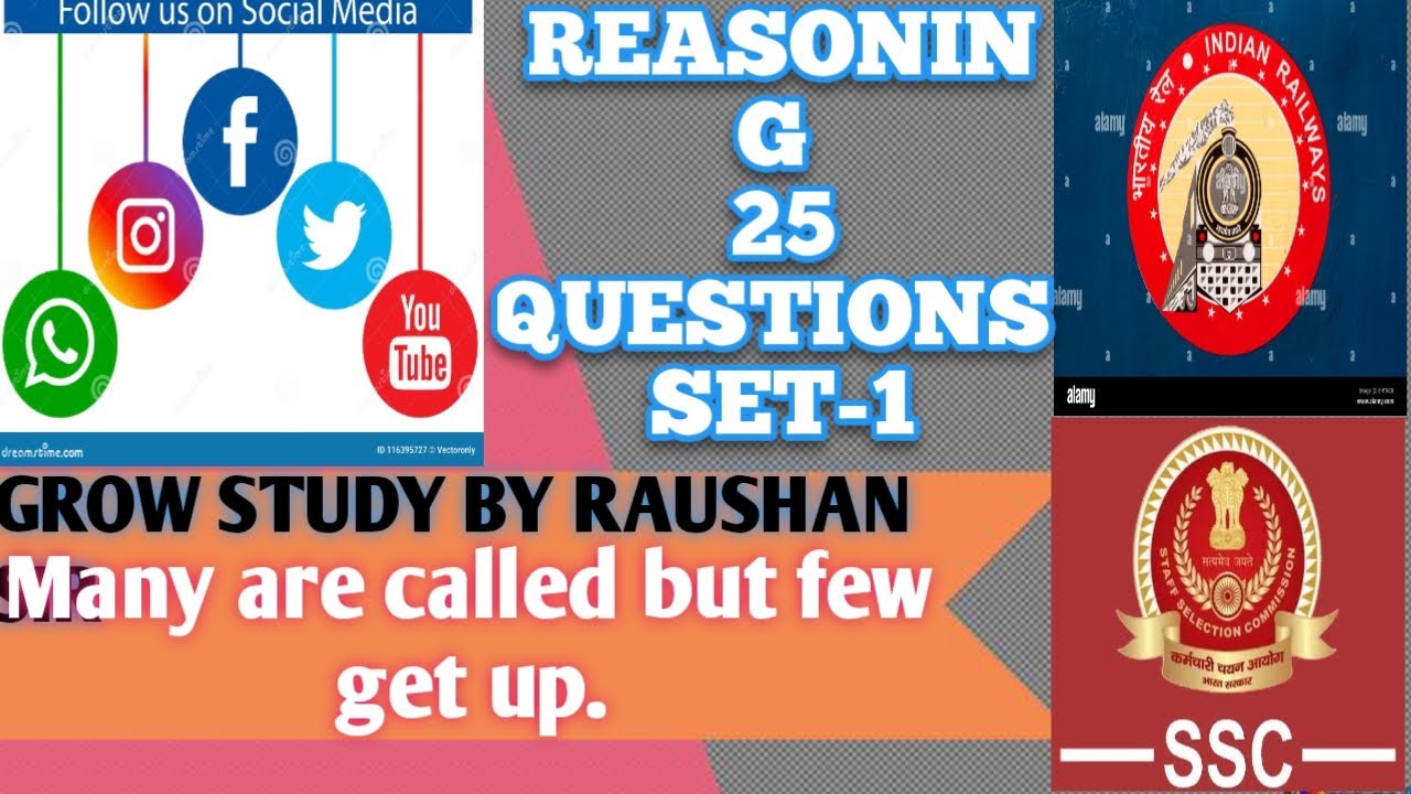 ALP REASONING SSC REASONING PREVIOUS YEAR SOLUTION - YouTube