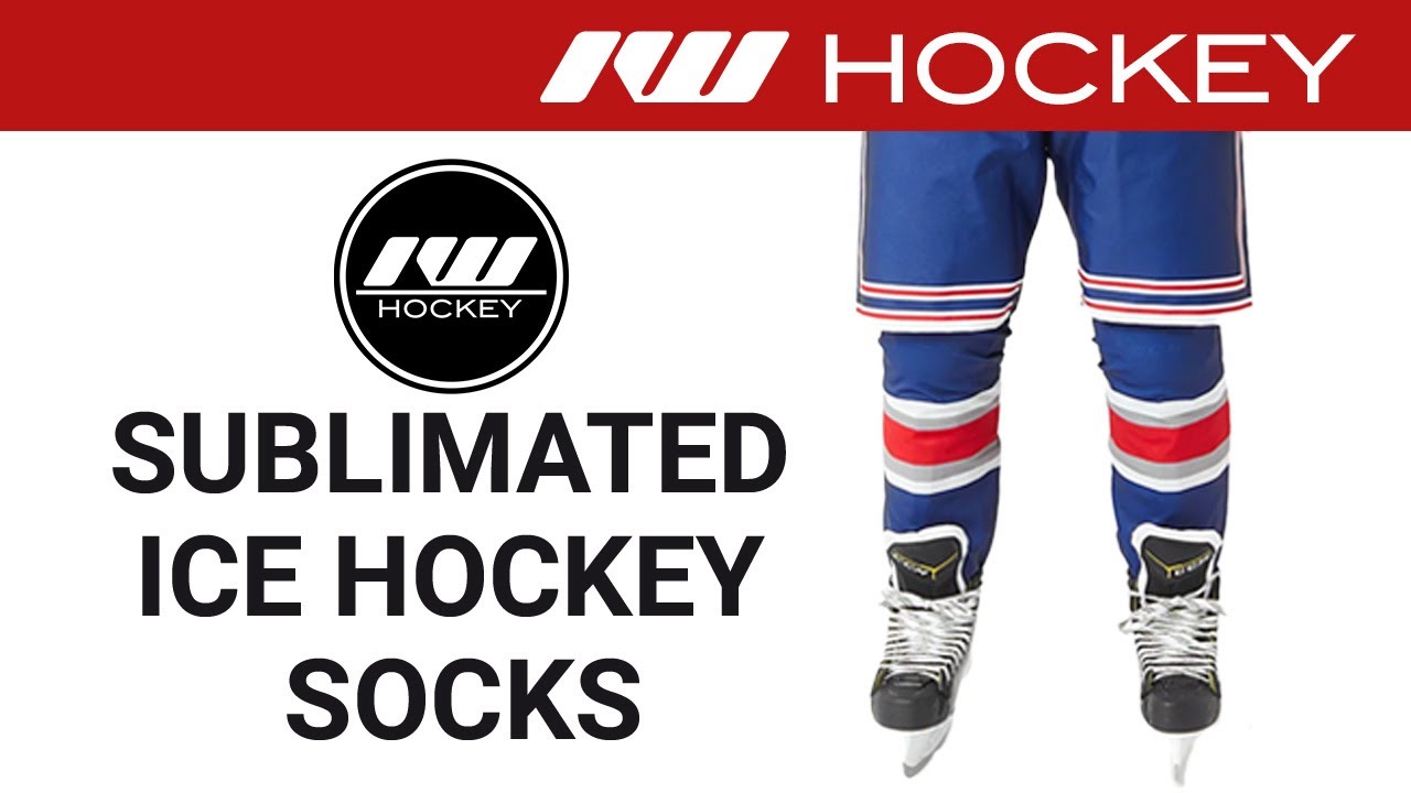 IW Custom Sublimated Ice Hockey Socks Review - YouTube