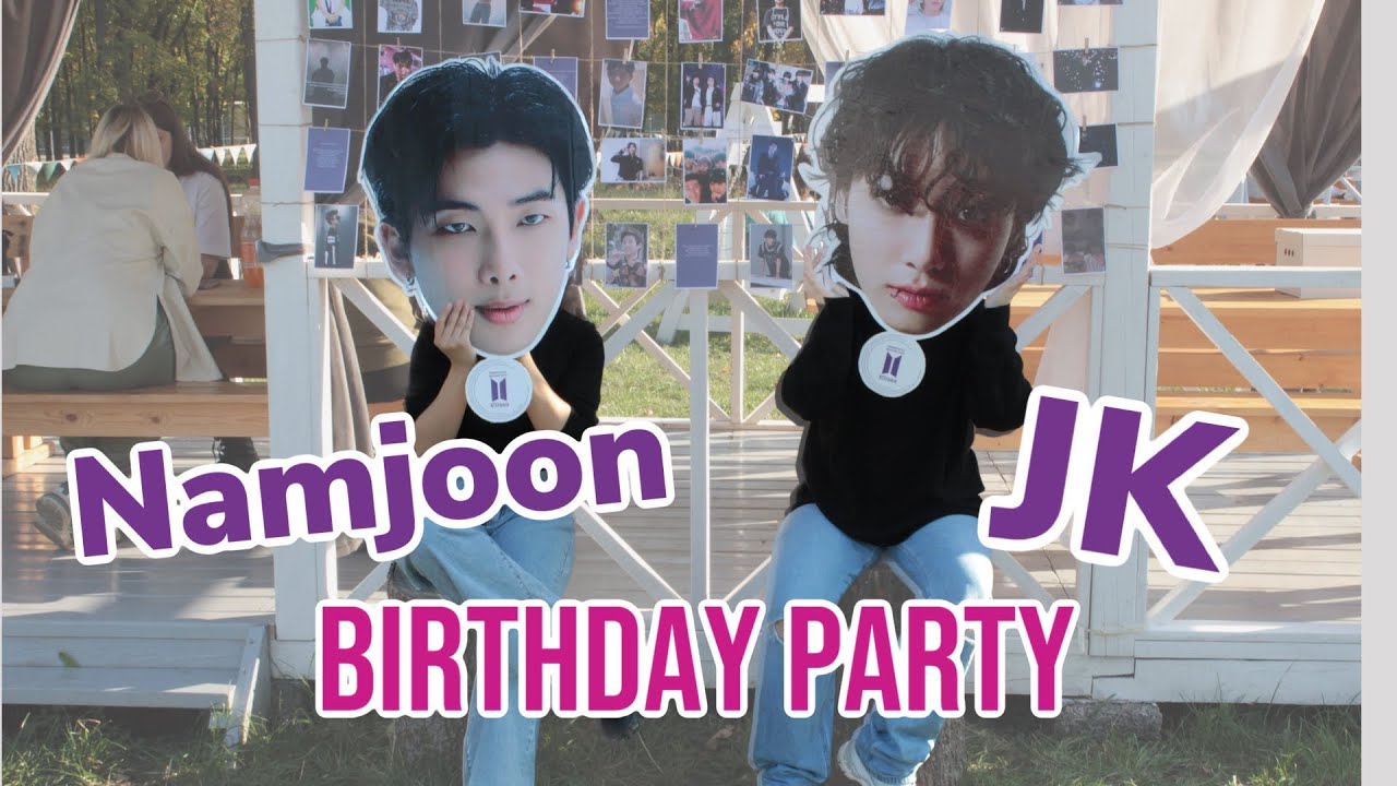 Vlog Namjoon and JK Birthday party #btsparty #kinfluencer - YouTube