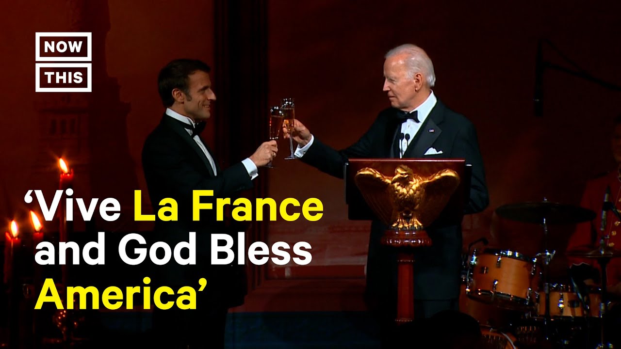 Biden Hosts First White House State Dinner - YouTube