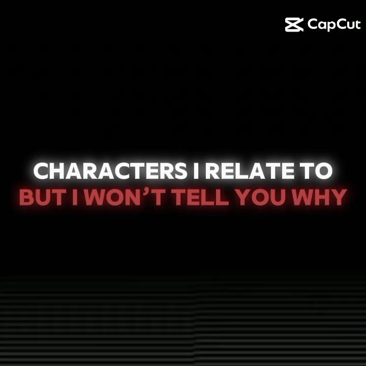 #capcut #edit charactere i relate - YouTube