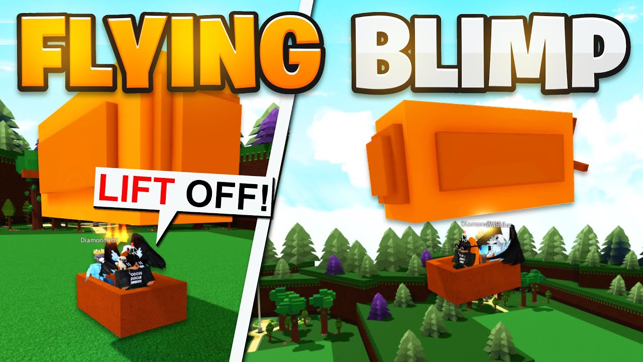 *NEW* FLYING BLIMP TUTORIAL | Build a boat for Treasure - YouTube