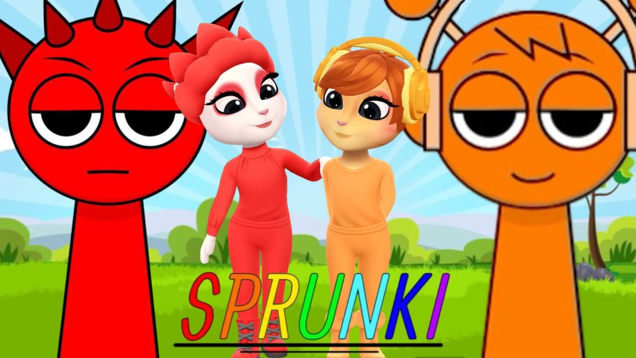 🌈 SPRUNKI ANGELA || Reddy Vs Oren Sprunki Incredibox Makeover ...