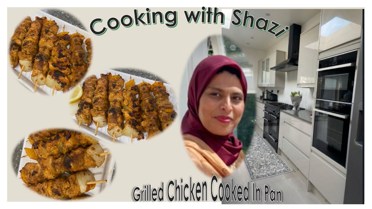 GRILLED CHICKEN COOKED IN PAN | cooking with shazi - YouTube
