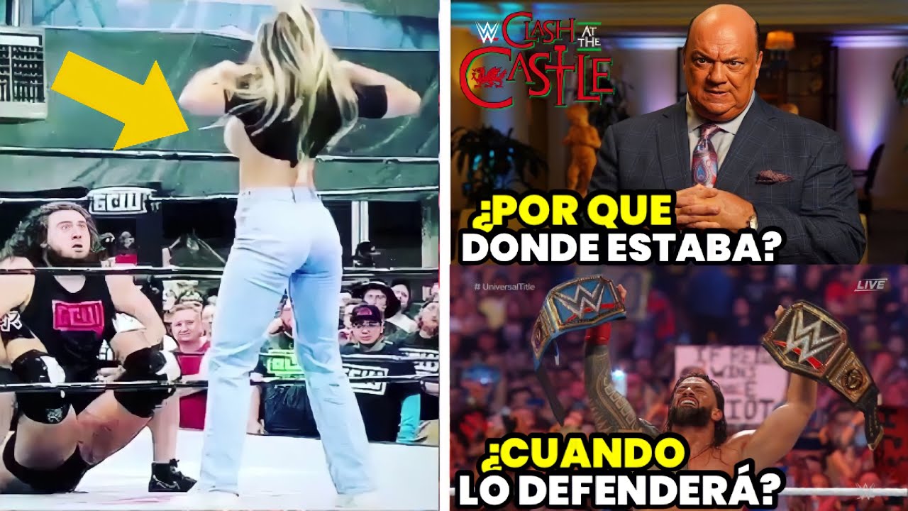 Chelsea Green ENSEÑA los SEN0S,¿Por Que no APARECIÓ Paul Heyman en ...