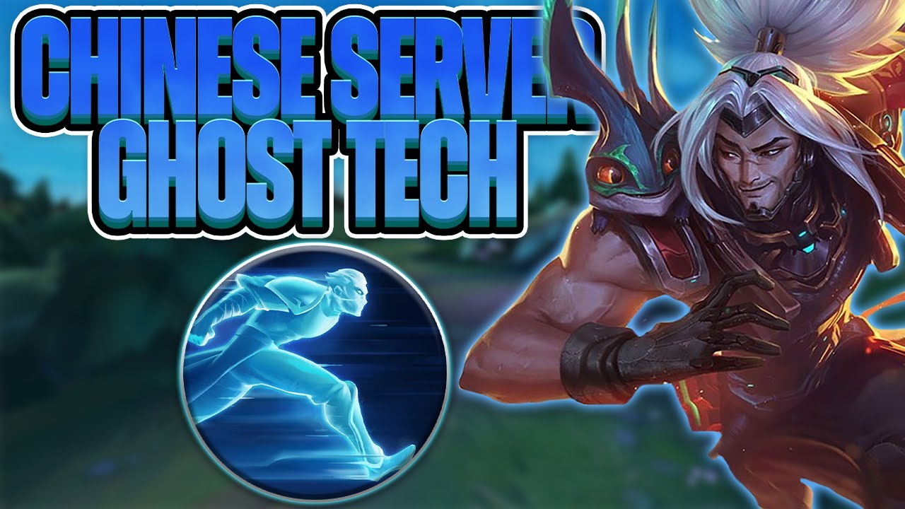 Ghost Flash Yasuo? Chinese Super Server Ghost Tech! - League of Legends - YouTube