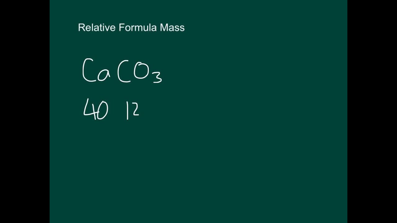 Relative Formula Mass YouTube relative-formula-mass-youtube
