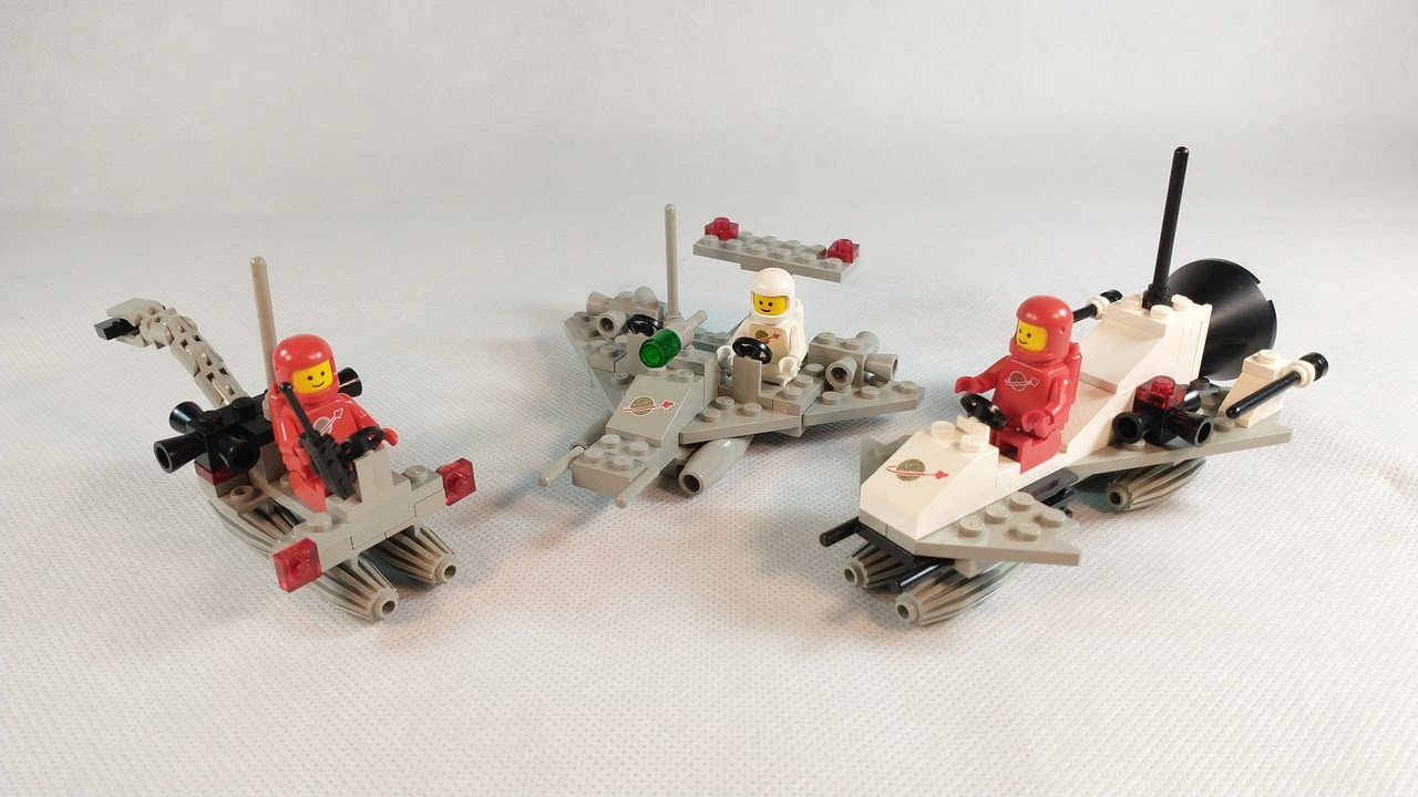 Recenzja - LEGO Space 6822 Space digger, 442 Space Shuttle, 6842 ...