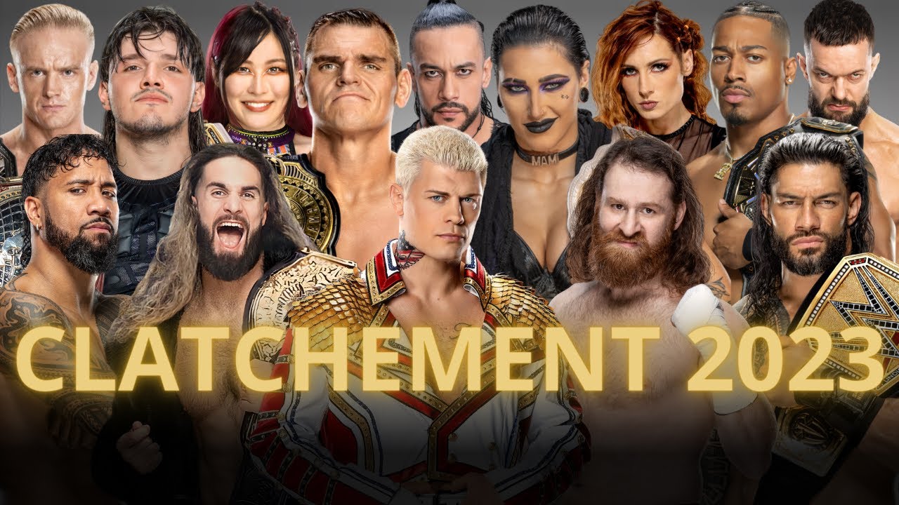 TOP 100 CATCHEURS WWE | CLATCHEMENT 2023 - YouTube