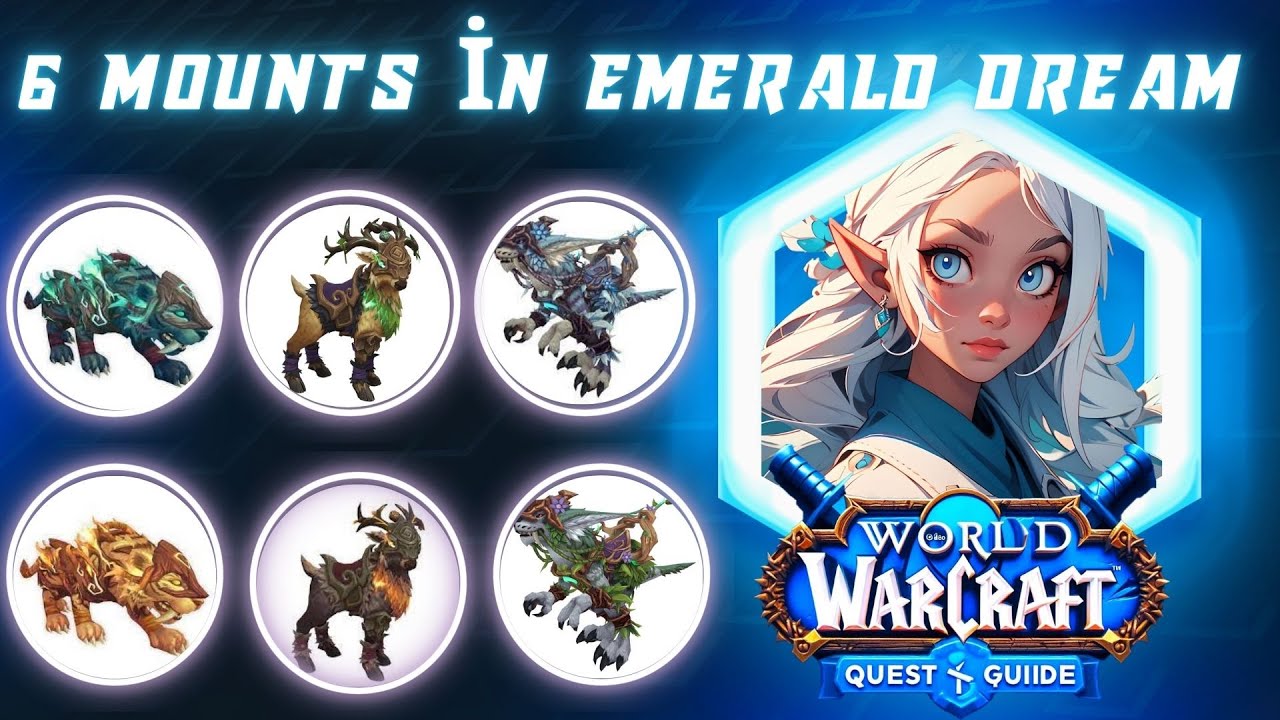 Easy to get these 6 Mounts in Emerald Dream | By Planting A Gigantic ...