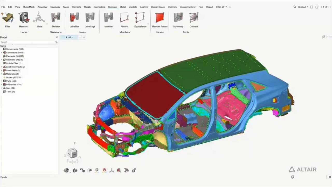HyperWorks 2022.1 Release Highlights: Members and Stiffener modeling ...