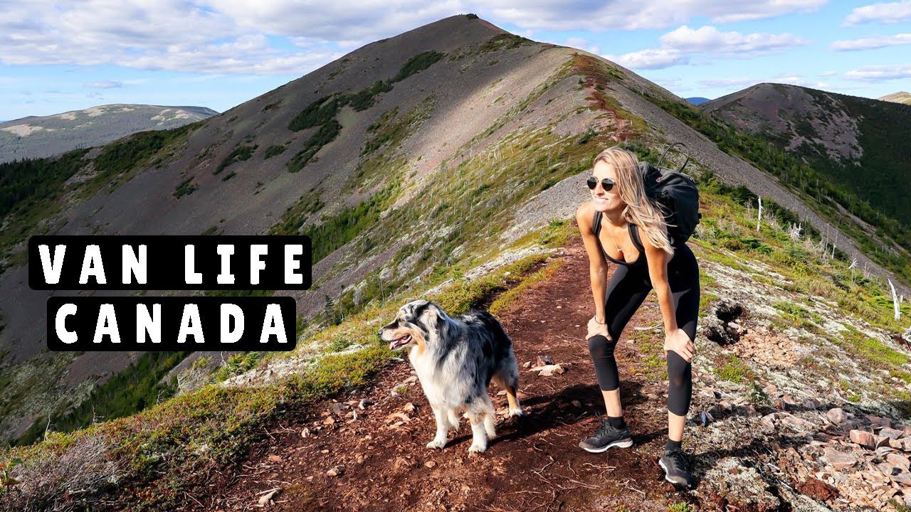 Hiking Alone in the Mountains | Van Life Canada - YouTube