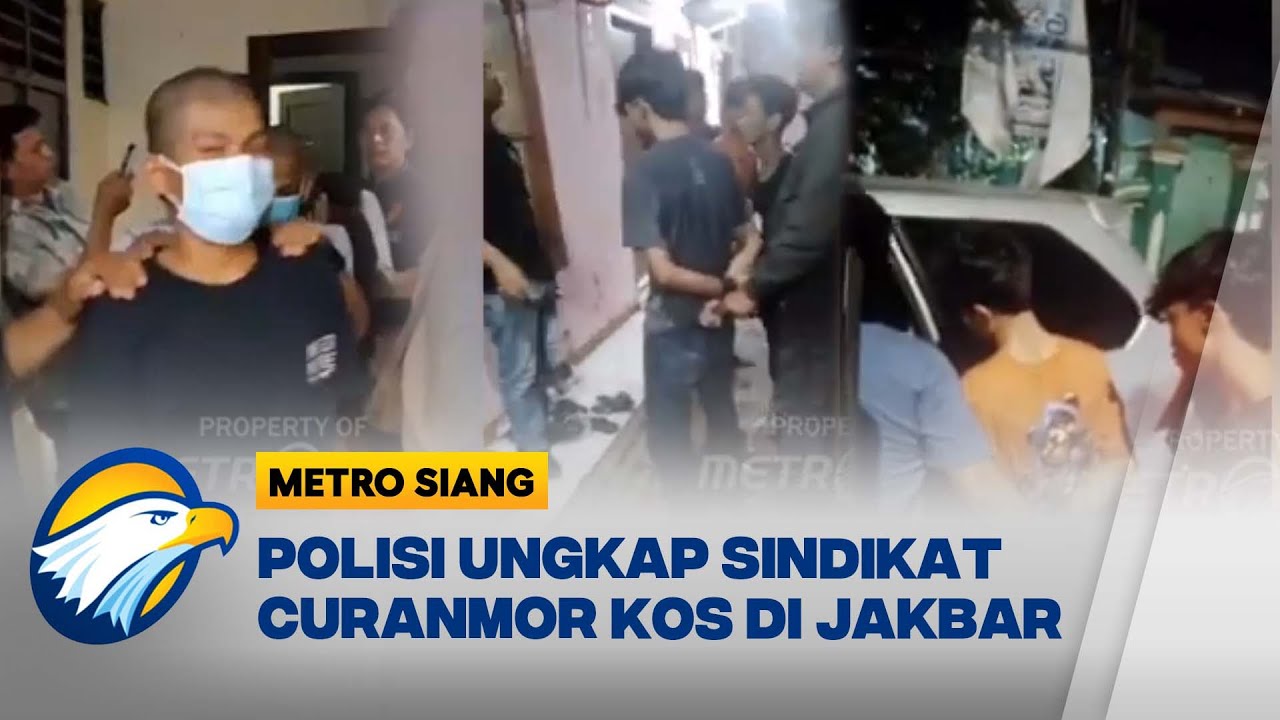 Spesialis Curanmor di Jakbar Ditangkap Polisi - [BERANTAS] - YouTube