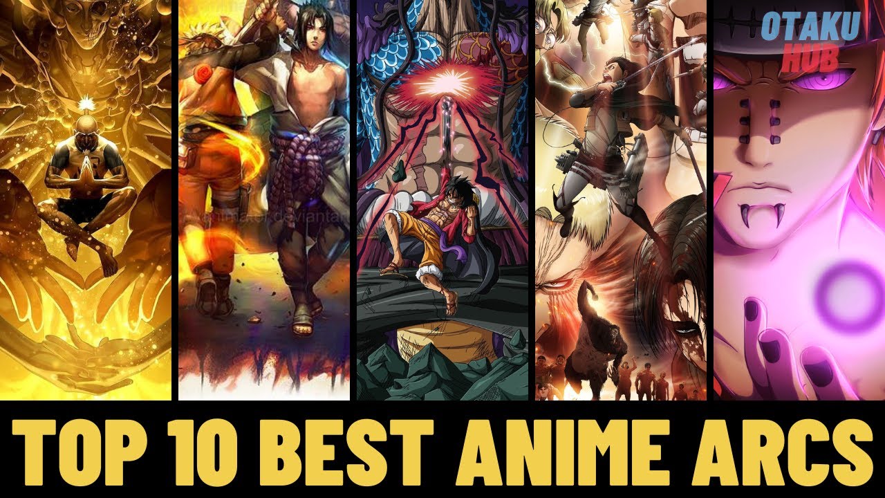 Top 10 Best Anime Arcs [Hindi] - YouTube