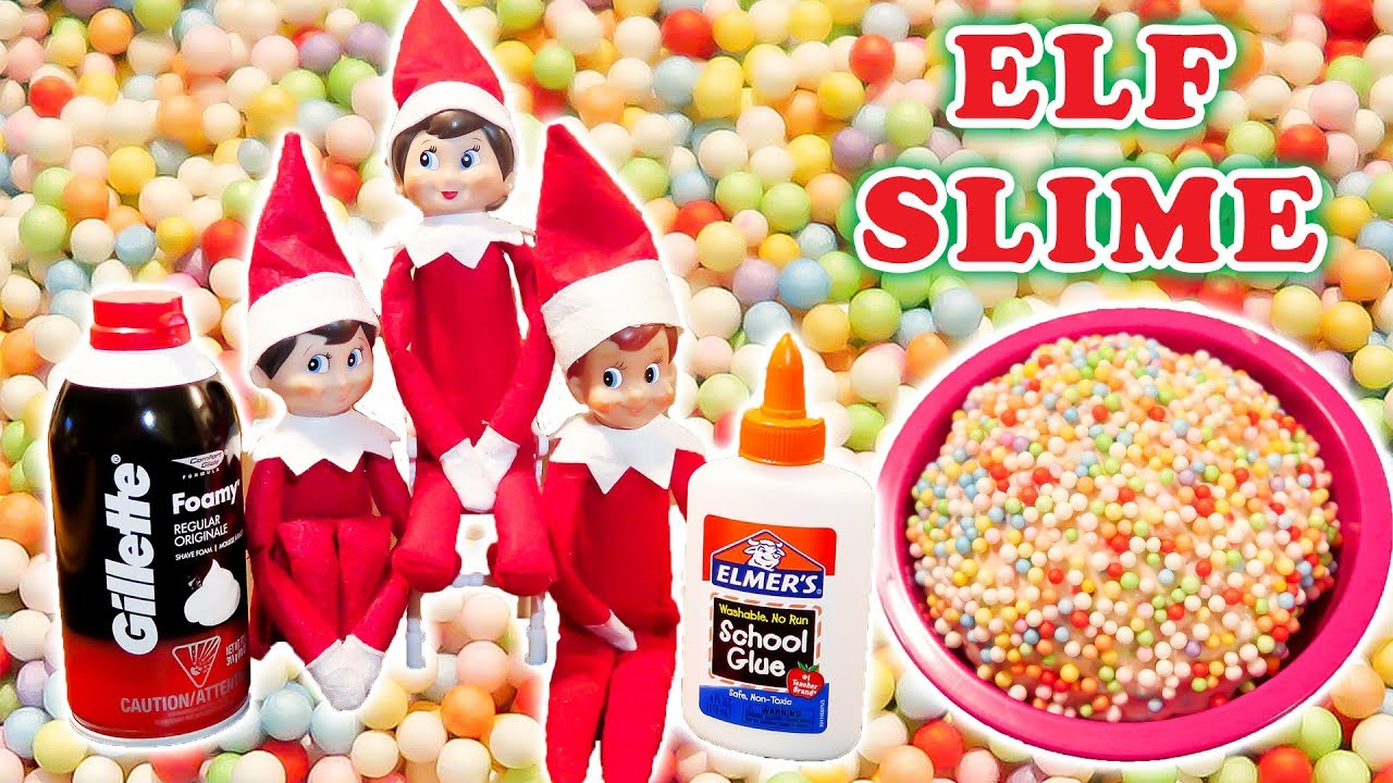 Elf on the Shelf Elves Shows How to Make SLIME with The Patsy Family ...