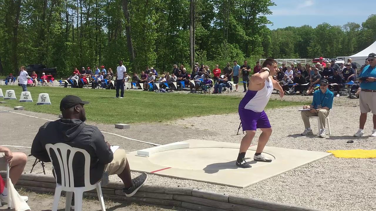 L Zimmerman NCAA Outdoor Shot Put 2019 - YouTube