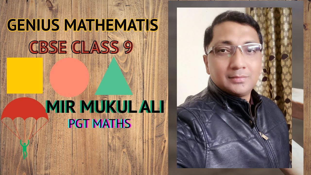 L-2 POLYNOMIALS CLASS 9 / GENIUS MATHEMATICS CBSE CLASS 9 - YouTube