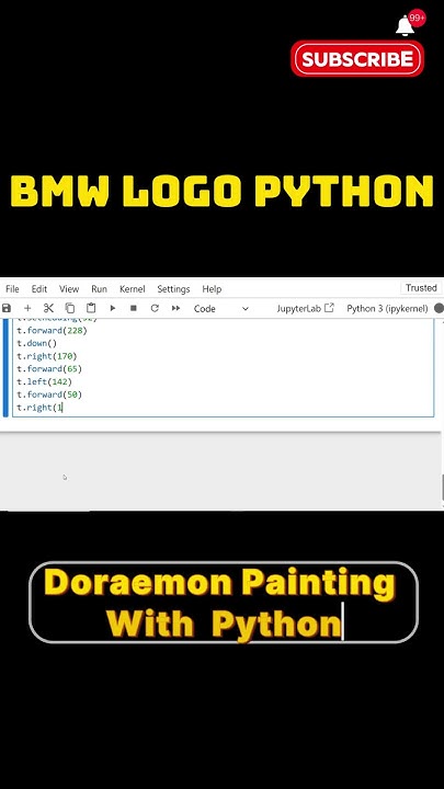 Python Mein BMW Logo Kaise Banaye | Tutorial for Beginners#bmwlogo # ...