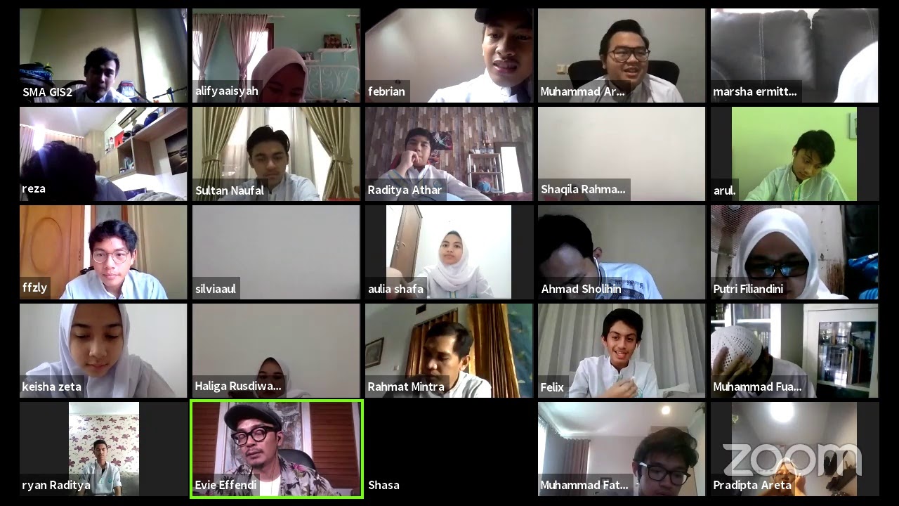 pesantren ramadhan SMA GIS 2 serpong, Ust Evie Effendi Indahnya ...