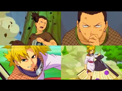 Shikamaru vs Temari - LUTA COMPLETA - Exame Chunin (Naruto Classico DUBLADO PT BR)