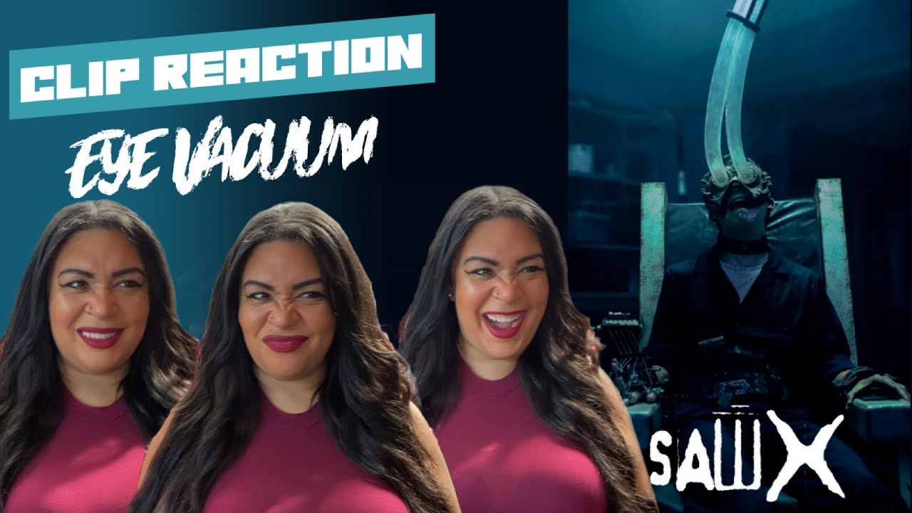 Saw X (2023) Official Clip Reaction | Eye Vacuum Trap - YouTube