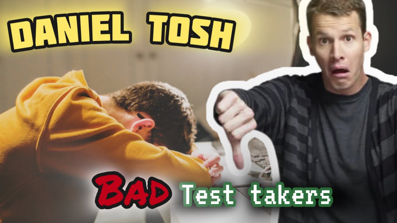 Daniel Tosh - bad test takers - YouTube