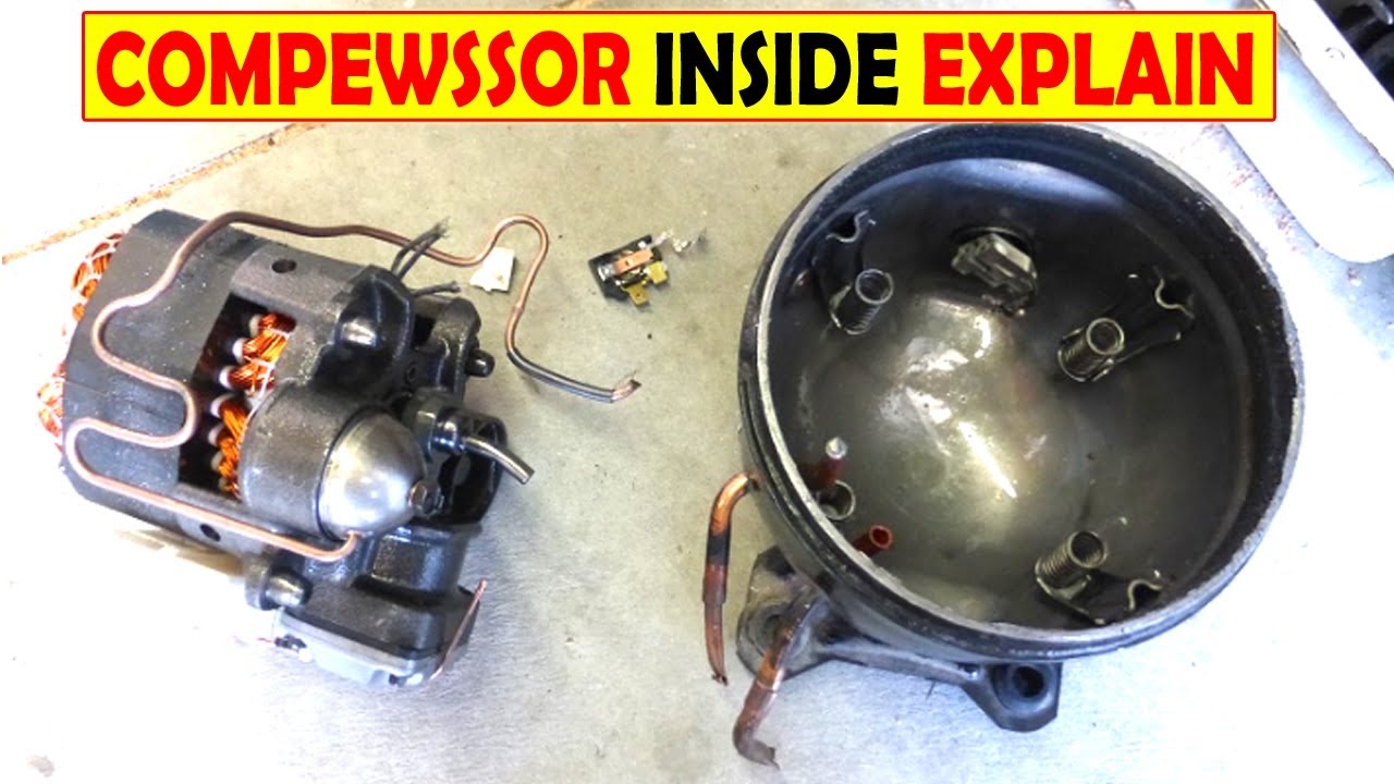 How To Compress0r Test R134 | Compress0r full testing | refrigerator ...