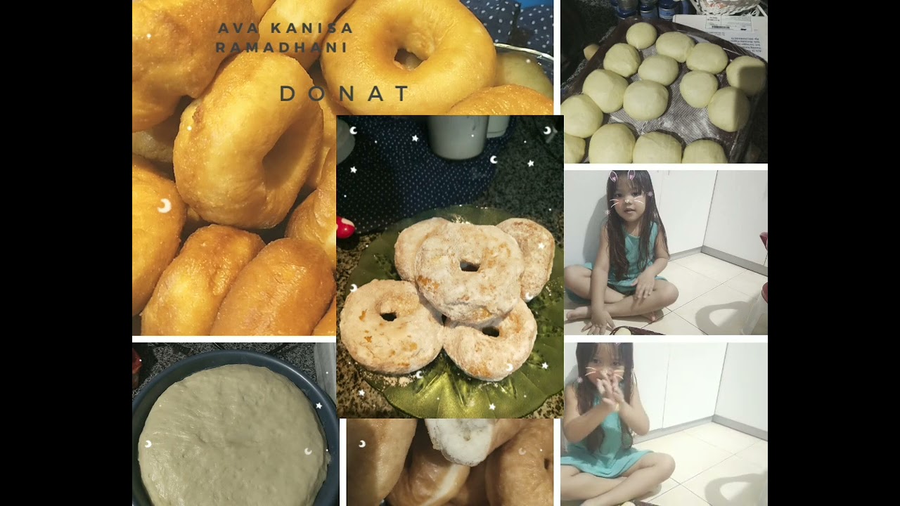 Ava buat donat - YouTube