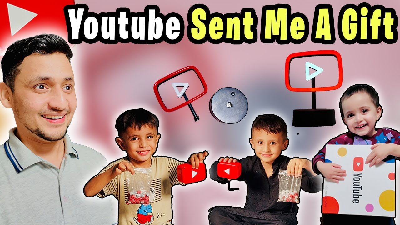 Youtube Send Me This Beautiful Gift 😍 ️ | Unboxing Youtube Gift In ...