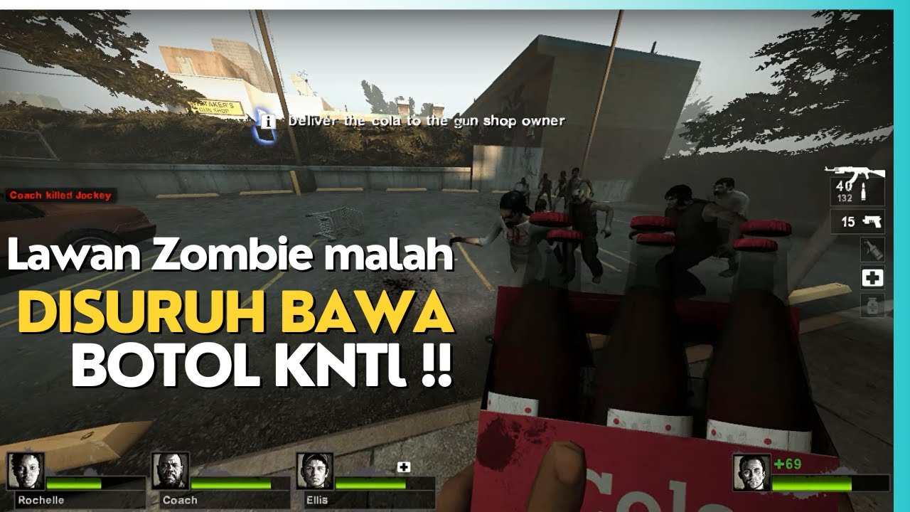 Kalau sekabupaten jadi zombie dan lu satu satunya yang masih hidup ...