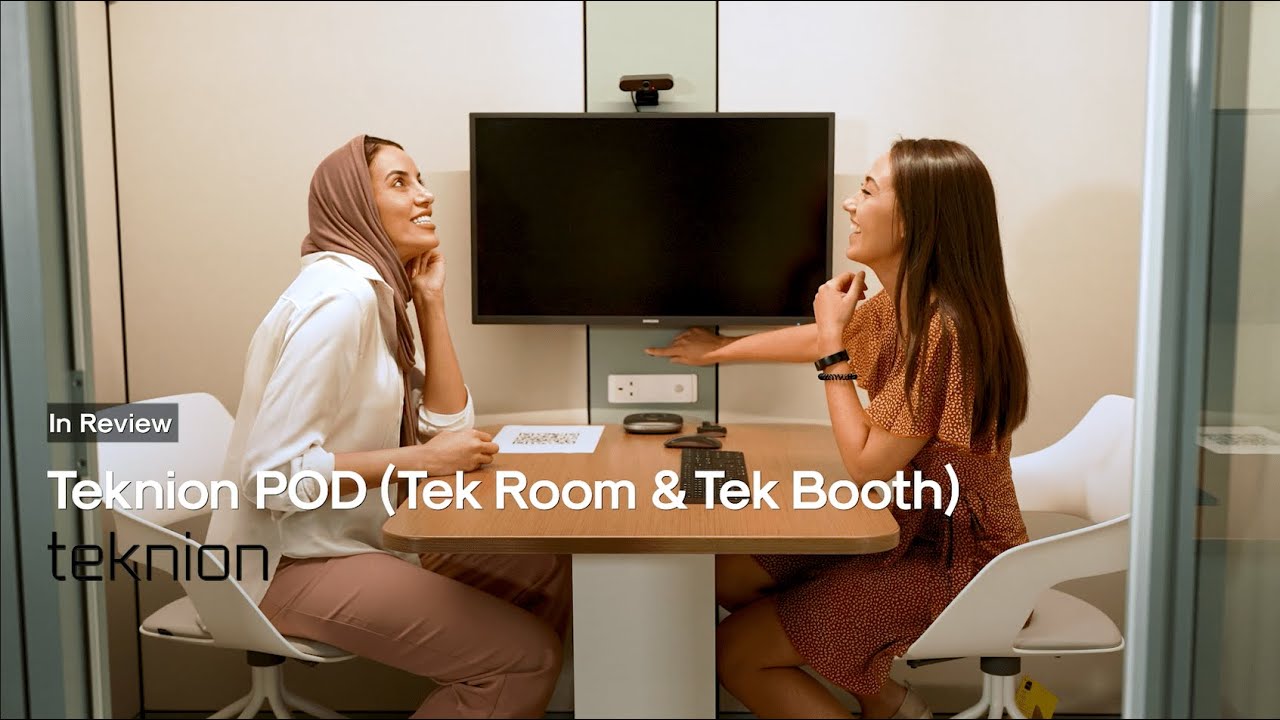 LTD - In Review - Teknion POD (Tek Room and Tek Booth) - YouTube