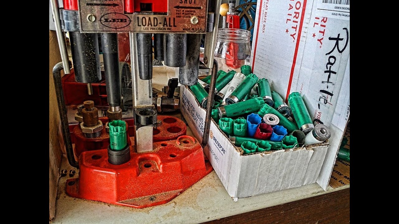 Resizing and Depriming 12 Gauge Hulls - YouTube