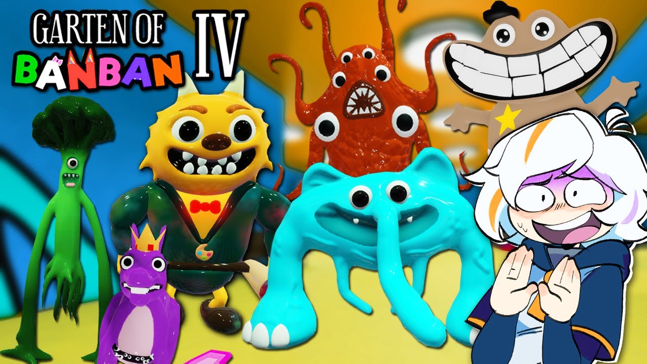 ENCUENTRO LOS MONSTRUOS DE GARTEN OF BANBAN 4 EN ROBLOX 😱 - YouTube