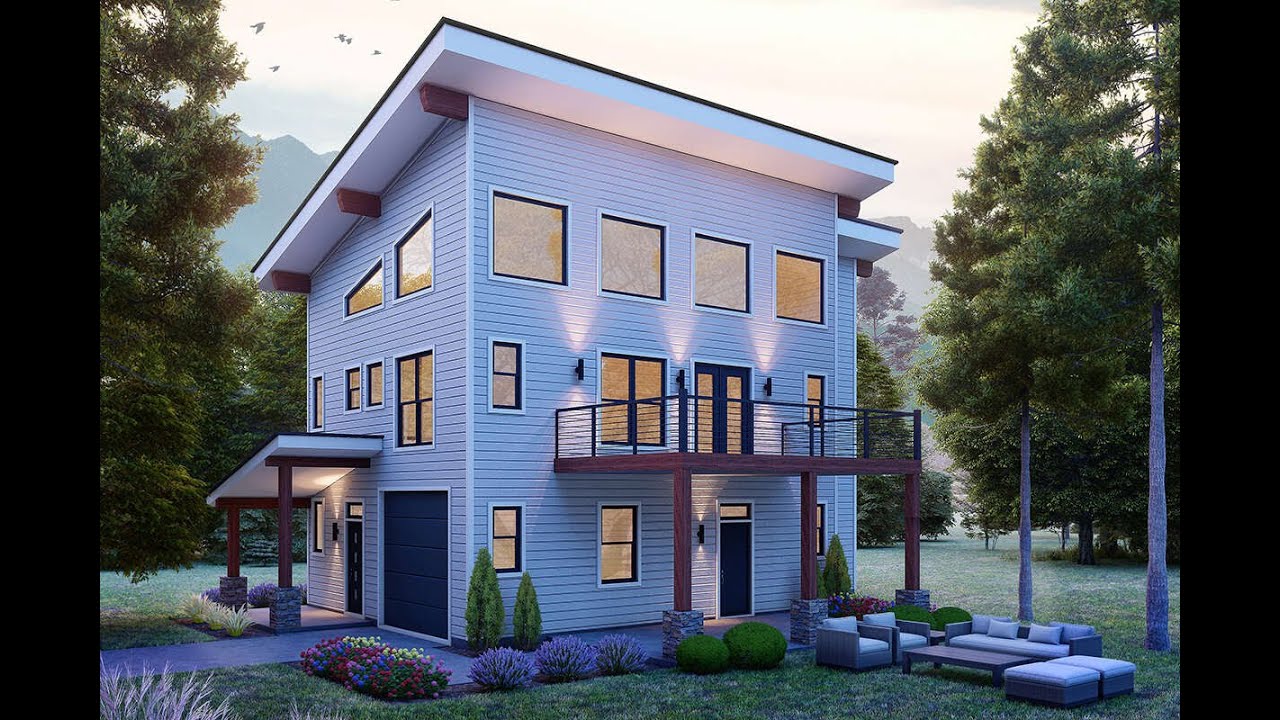 Unique 3-Level Modern House Tour [940-01264] - YouTube