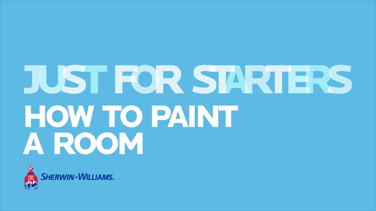 How to Paint a Room - Sherwin-Williams - YouTube