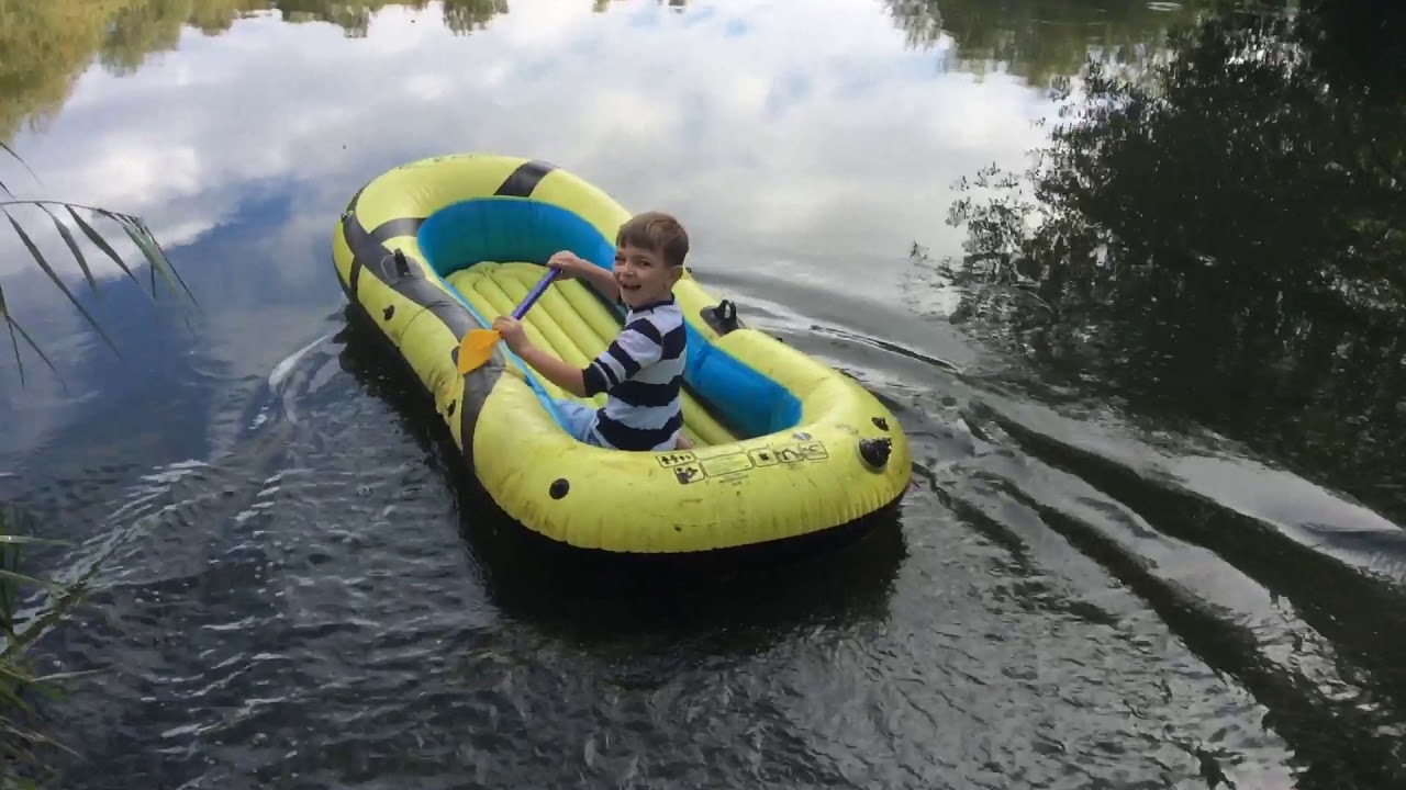 This s how to go in a dingi - YouTube