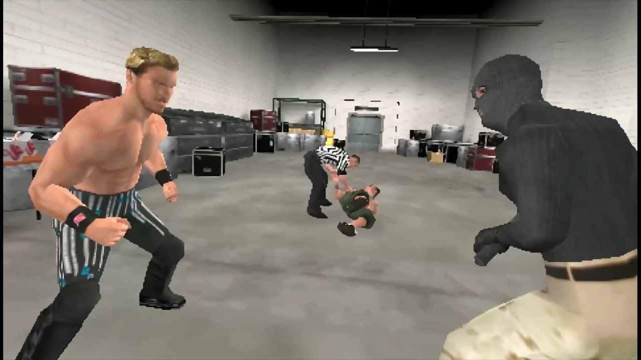 WWE SVR 2009 RANDY ORTON WAS THE MASKED MAN - YouTube