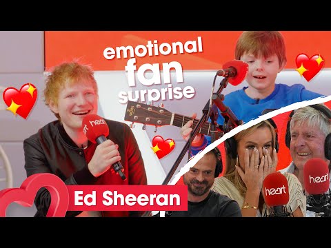 Ed Sheeran surprises 10-year-old superfan Rafa
