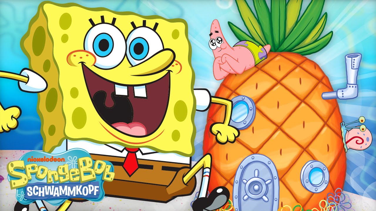 SpongeBob | 45 MINUTEN in SpongeBobs Ananas 🍍 | SpongeBob Schwammkopf ...