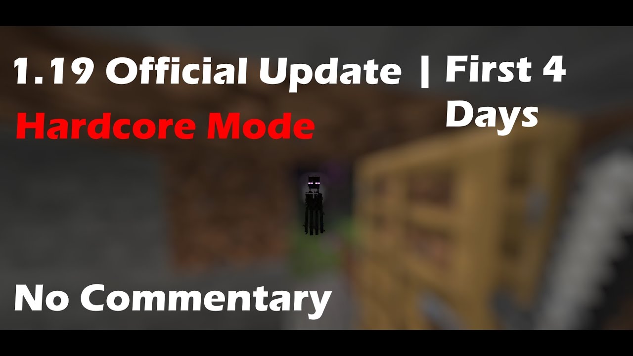 Minecraft 1.19 Official Update Gameplay | No Commentary | Hardcore Mode ...